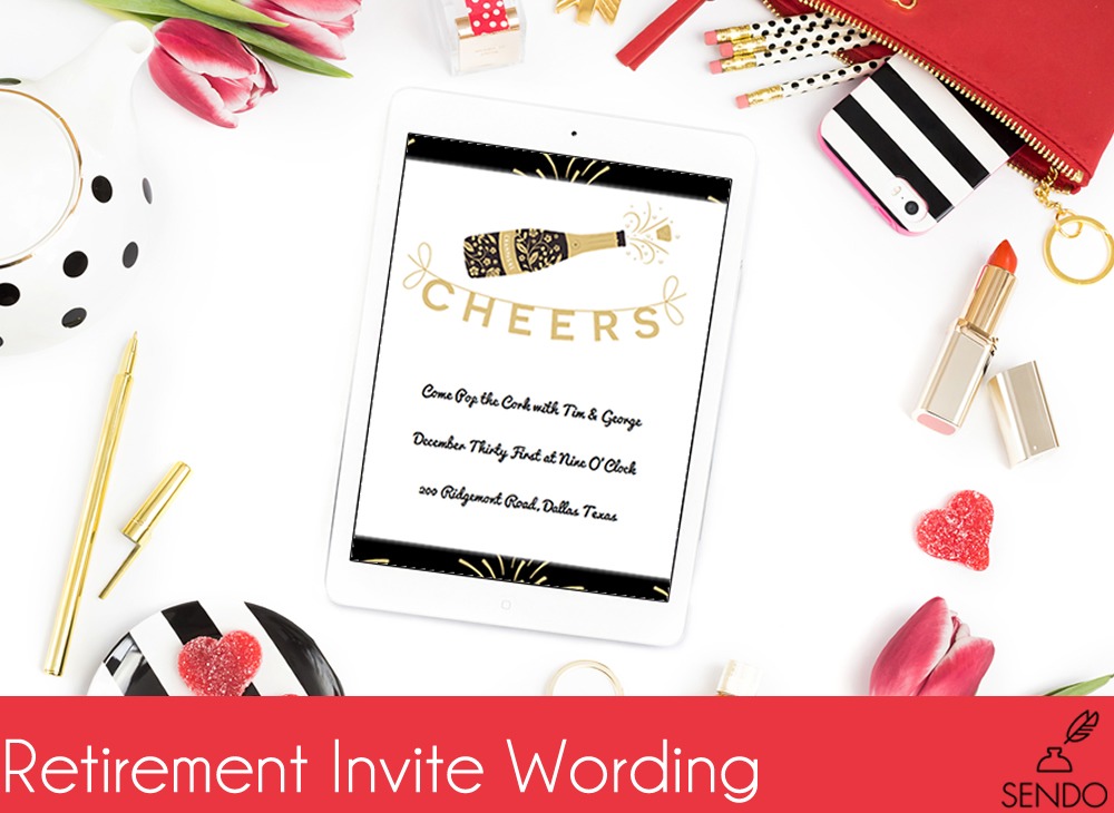 Retirement Party Invitation Wording Retirement Party Invitation Wording